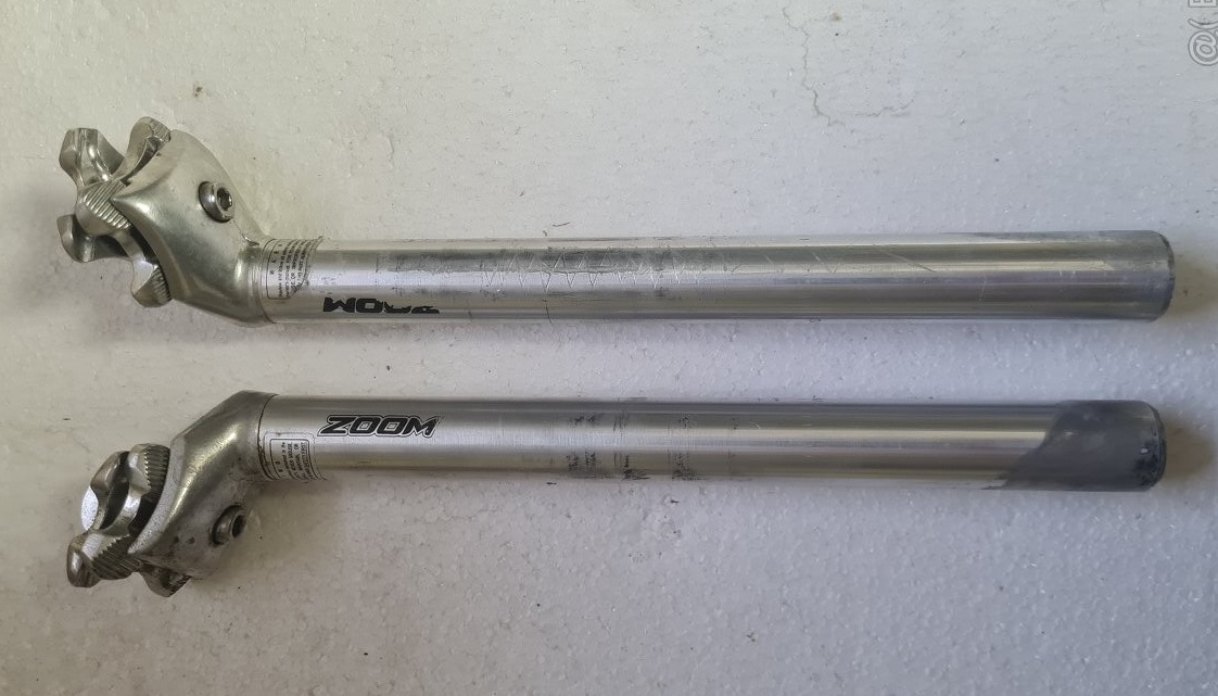 Hliníkové sedlovky zn. ZOOM s priemerom 27,2 mm - Trnava | Bazoš.sk