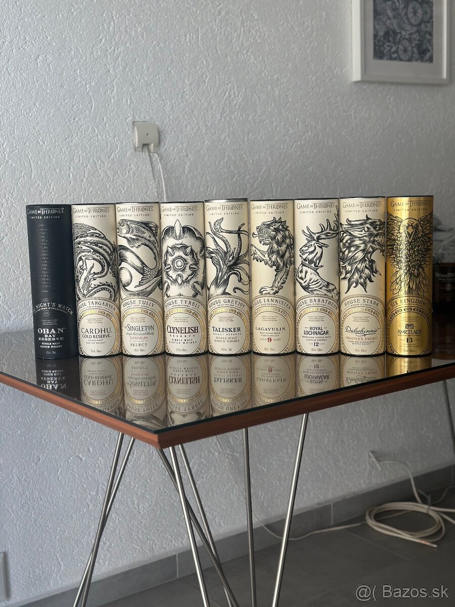 Unikátna séria whiskey Game of Thrones - Senica | Bazoš.sk