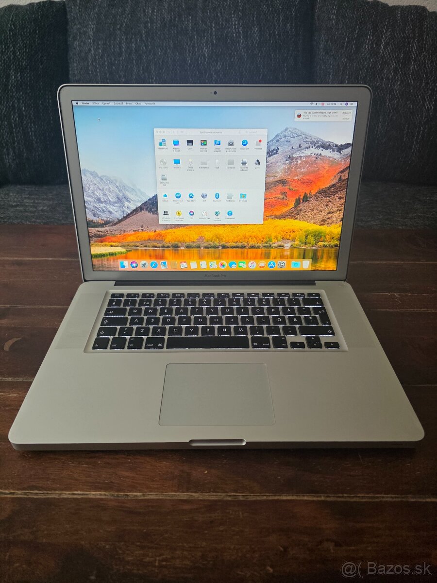 Apple MacBook PRO 15 Late 2011 Intel Core i7 - Poprad | Bazoš.sk