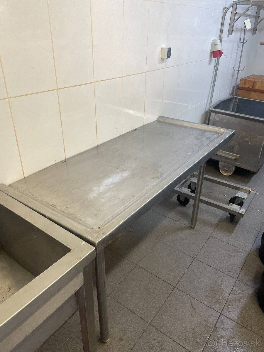 Nerezový gastro stôl/pult - Košice | Bazoš.sk