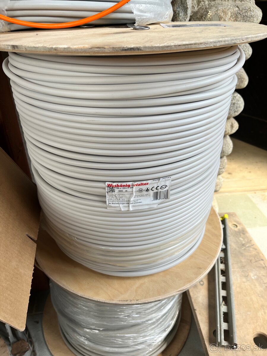 Kabel 3x2,5 500m - Prešov | Bazoš.sk