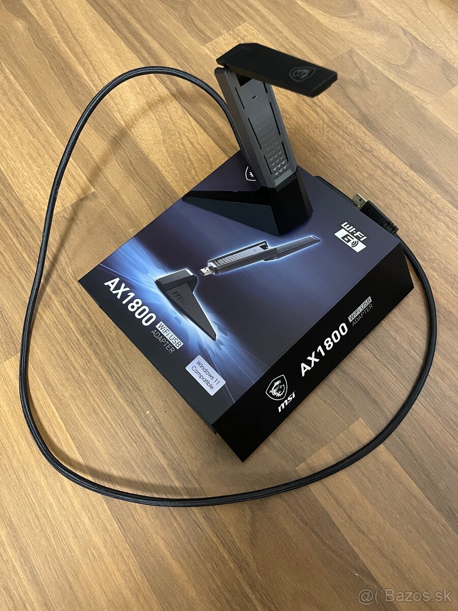 USB Wifi adapter MSI AX1800 - Košice | Bazoš.sk