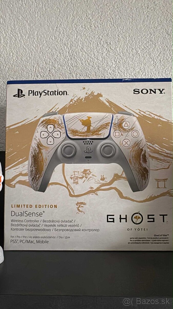 PS5 DualSense Ghost Of Yotei Gold Limited Edition - Spišská Nová Ves ...