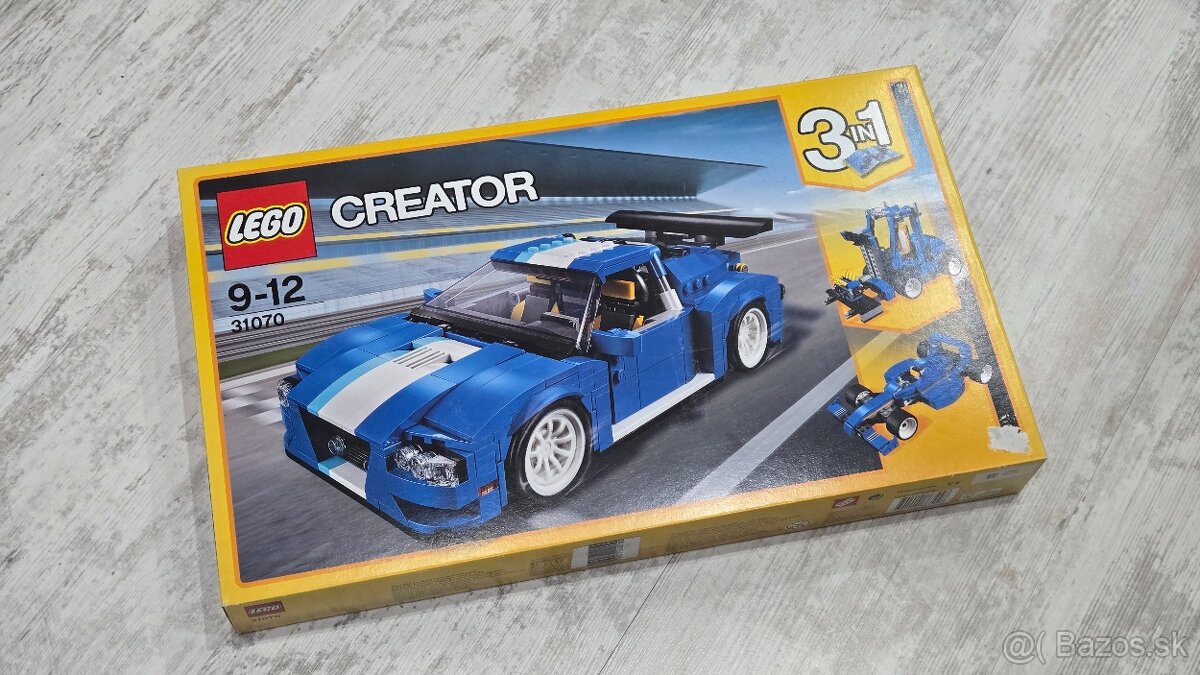 Predám neotvorené LEGO Creator 31070 - Turbo Track Racer - Bratislava ...