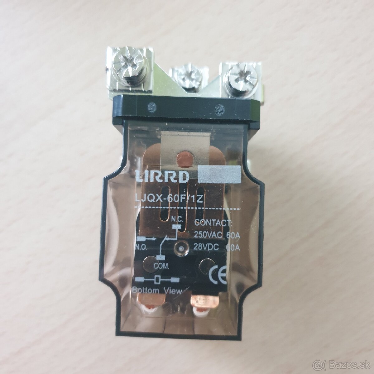 LJQX-60F/1Z, DC12V, LIRRD - relé 60 Amp, vinutie 12 Volt - Bratislava ...