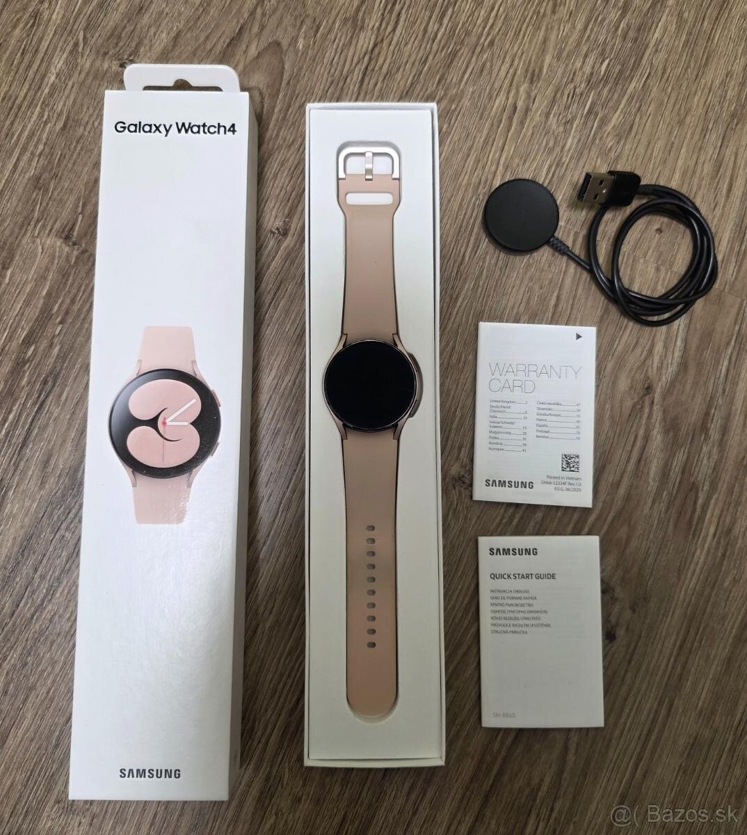 Predám Smart hodinky Samsung Galaxy Watch4 40mm Pink - Detva | Bazoš.sk