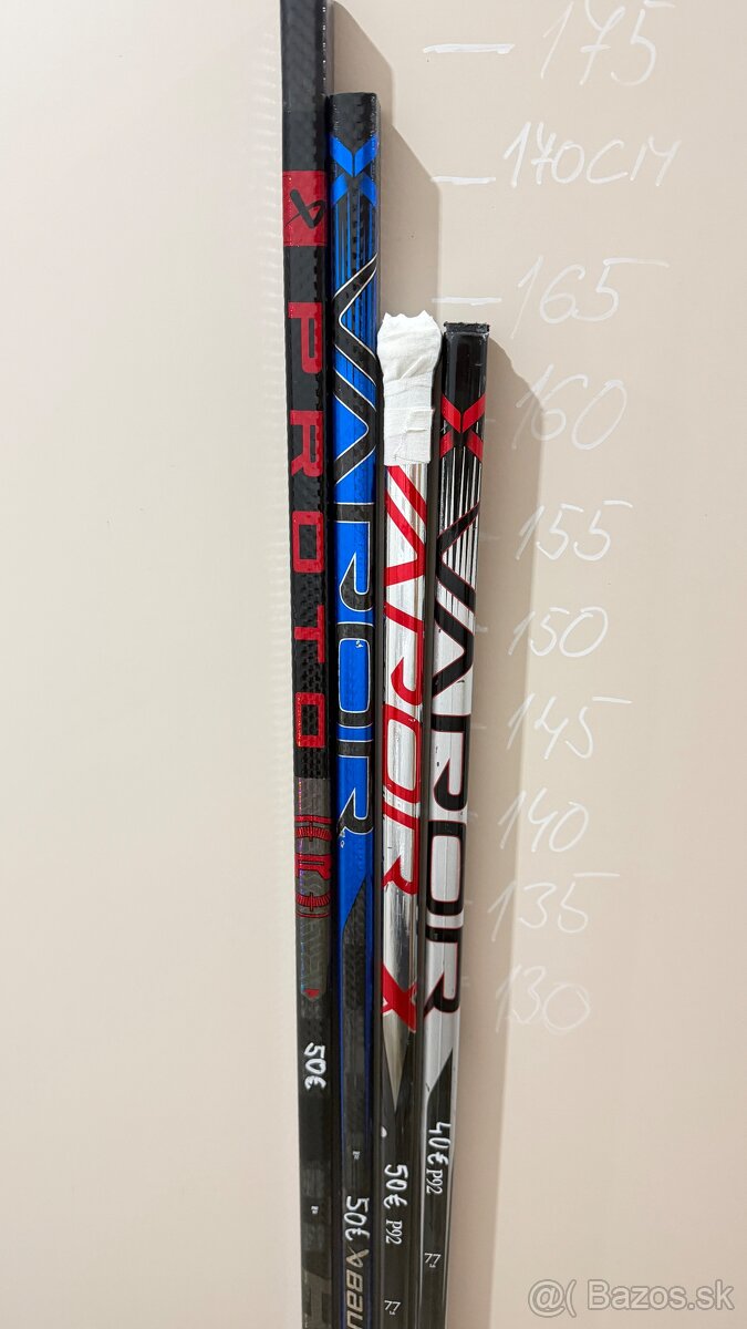 SPÁJANÉ PRAVAČKY - BAUER VAPOR LEAGUE X + PROTO-R - RED - Hurbanovo ...