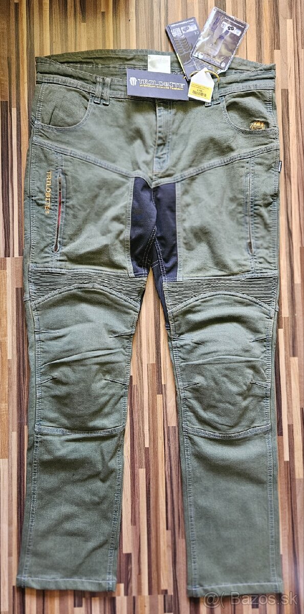 Kevlarové rifle Trilobite Slim Fit Long Dark Khaki - Poprad | Bazoš.sk