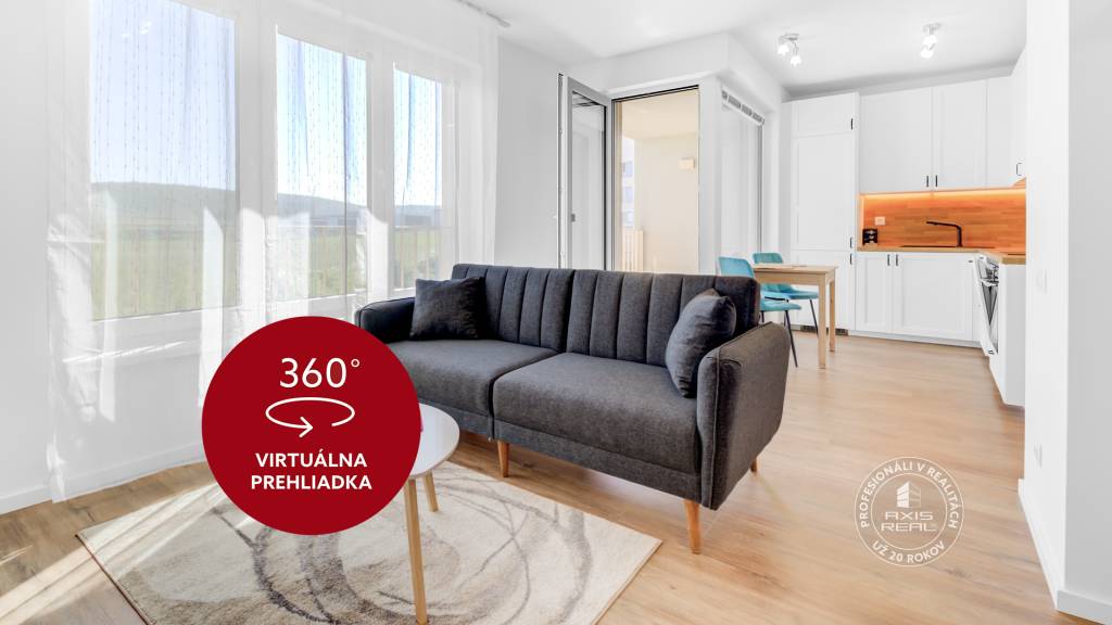 AXIS REAL | 1-izb. nový byt, LODŽIA, parking, Michala Bučiča ...