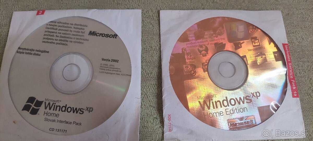Windows XP SP1a Home Edition 2002+Home Interface Pack SK - Nové Zámky ...