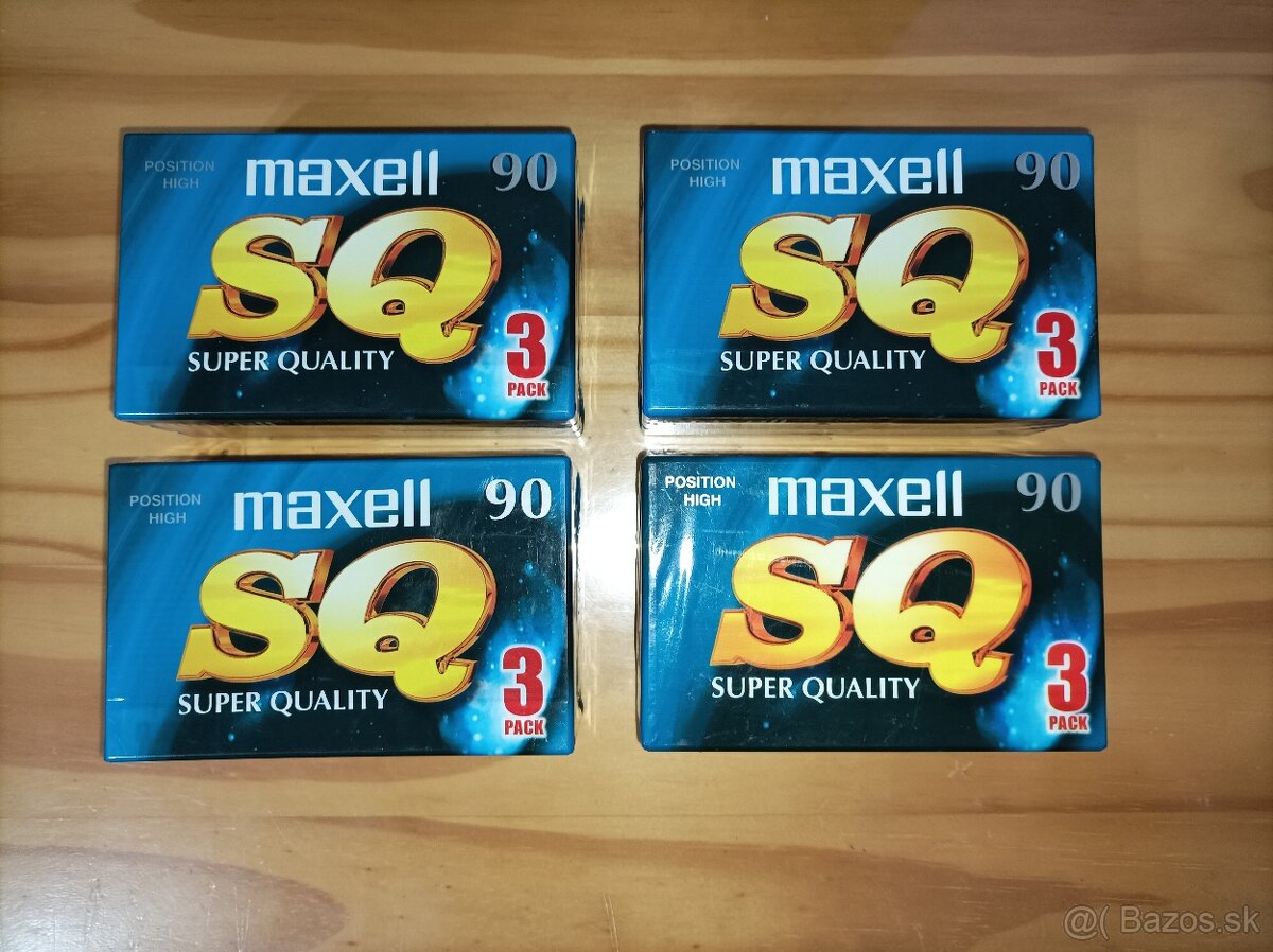 MAXELL SQ 90 - MC kazeta - Nitra | Bazoš.sk