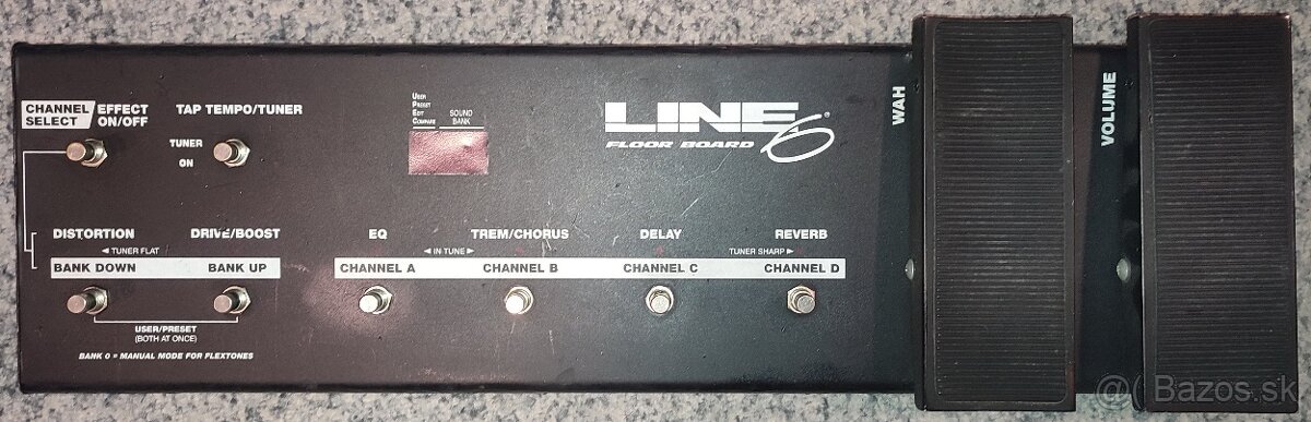 LINE 6 FLOOR BOARD - Martin | Bazoš.sk