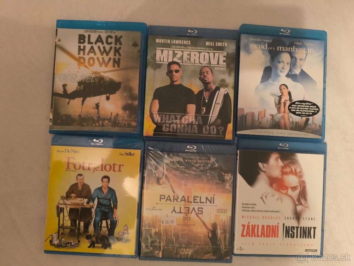 Predám blu Ray filmy - Žilina | Bazoš.sk