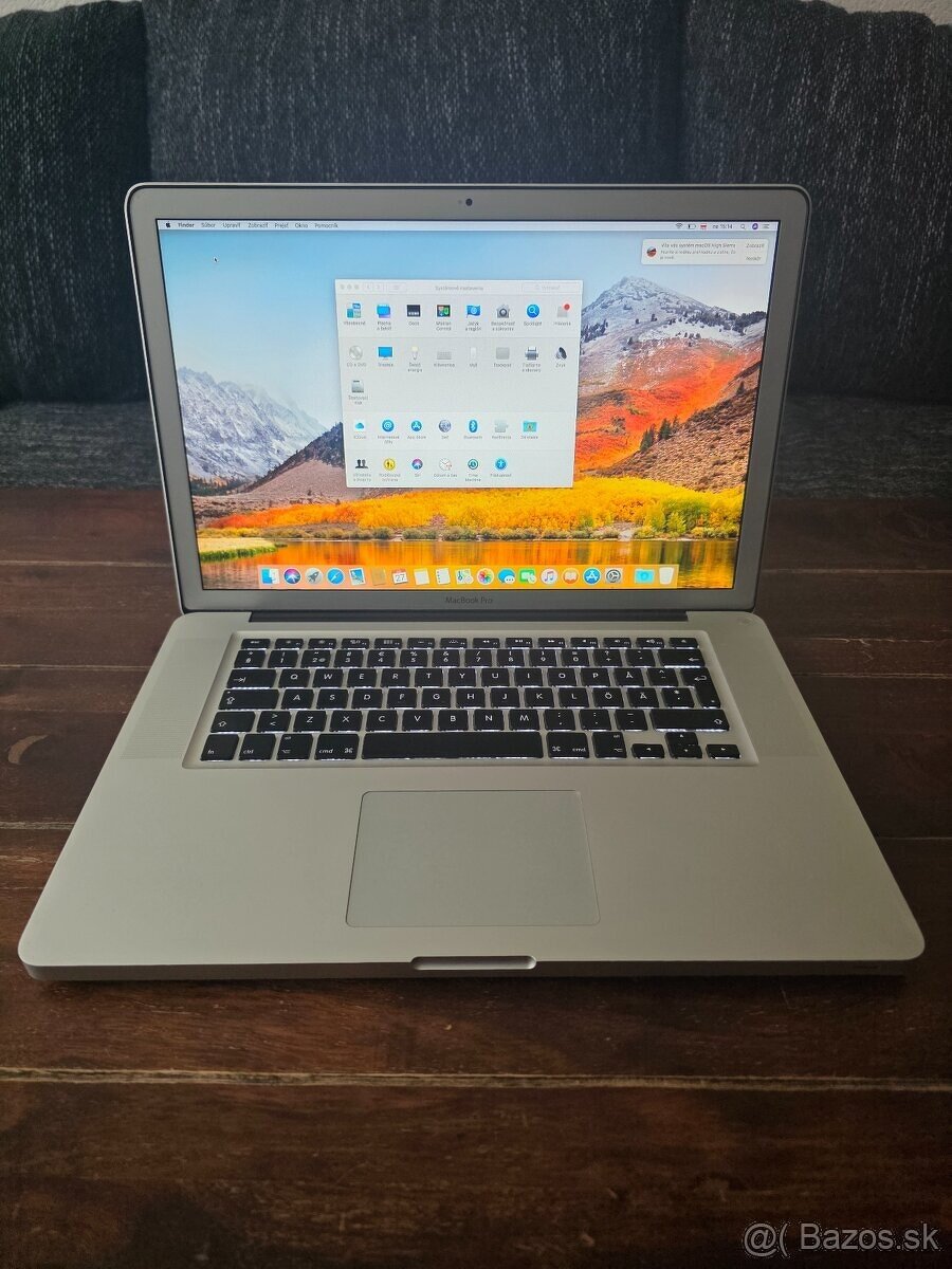 Apple MacBook PRO 15 Late 2011 Intel Core i7 - Poprad | Bazoš.sk
