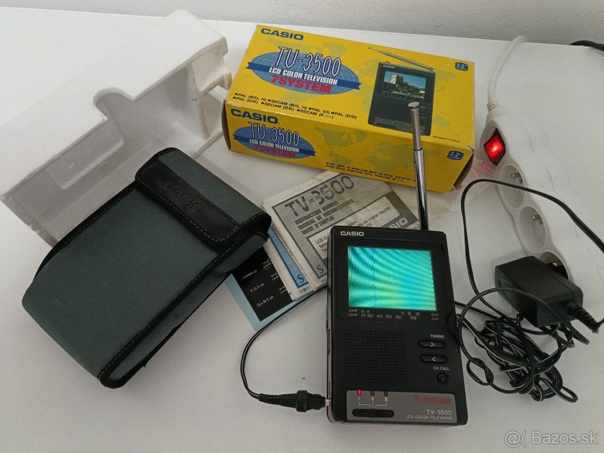Casio lcd vreckový televízor. - Myjava | Bazoš.sk