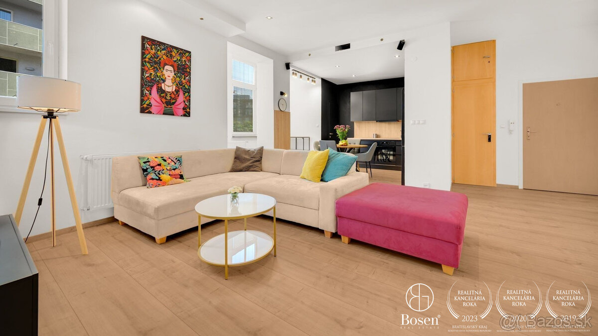 BOSEN I Prenájom priestranného 4-izbového bytu, Záhradnícka ...