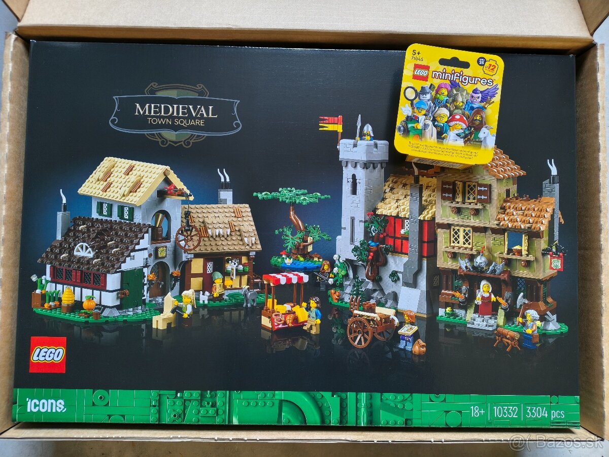 Lego Icons Stredoveké námestie - 10332 - Dunajská Streda | Bazoš.sk