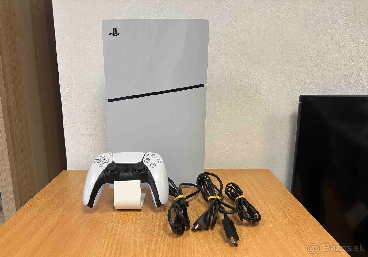 Sony PlayStation 5 Slim s mechanikou, PS5 1TB + ovladač - Snina | Bazoš.sk
