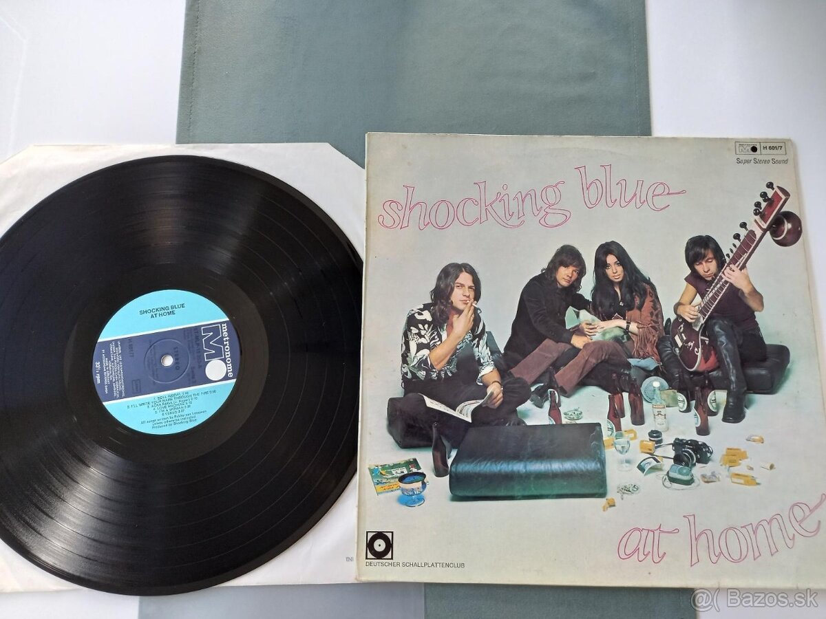 SHOCKING BLUE „At Home “ /Pink Elephant 1969/ + /Mariska Ver - Žilina ...