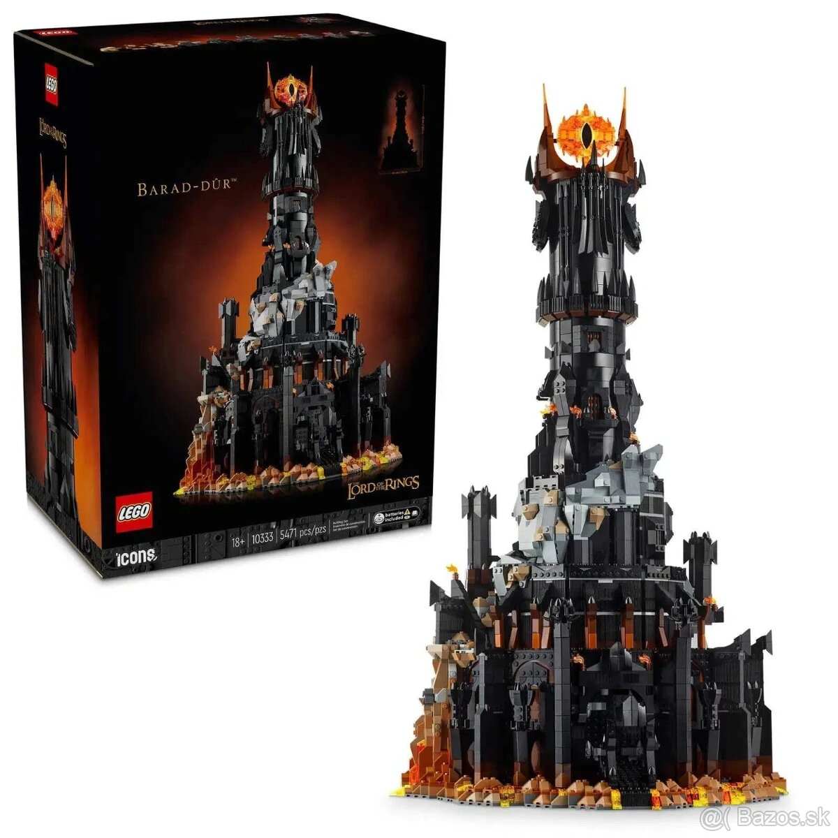 LEGO Icons The Lord of the Rings 10333 - Barad-dûr - Bardejov | Bazoš.sk