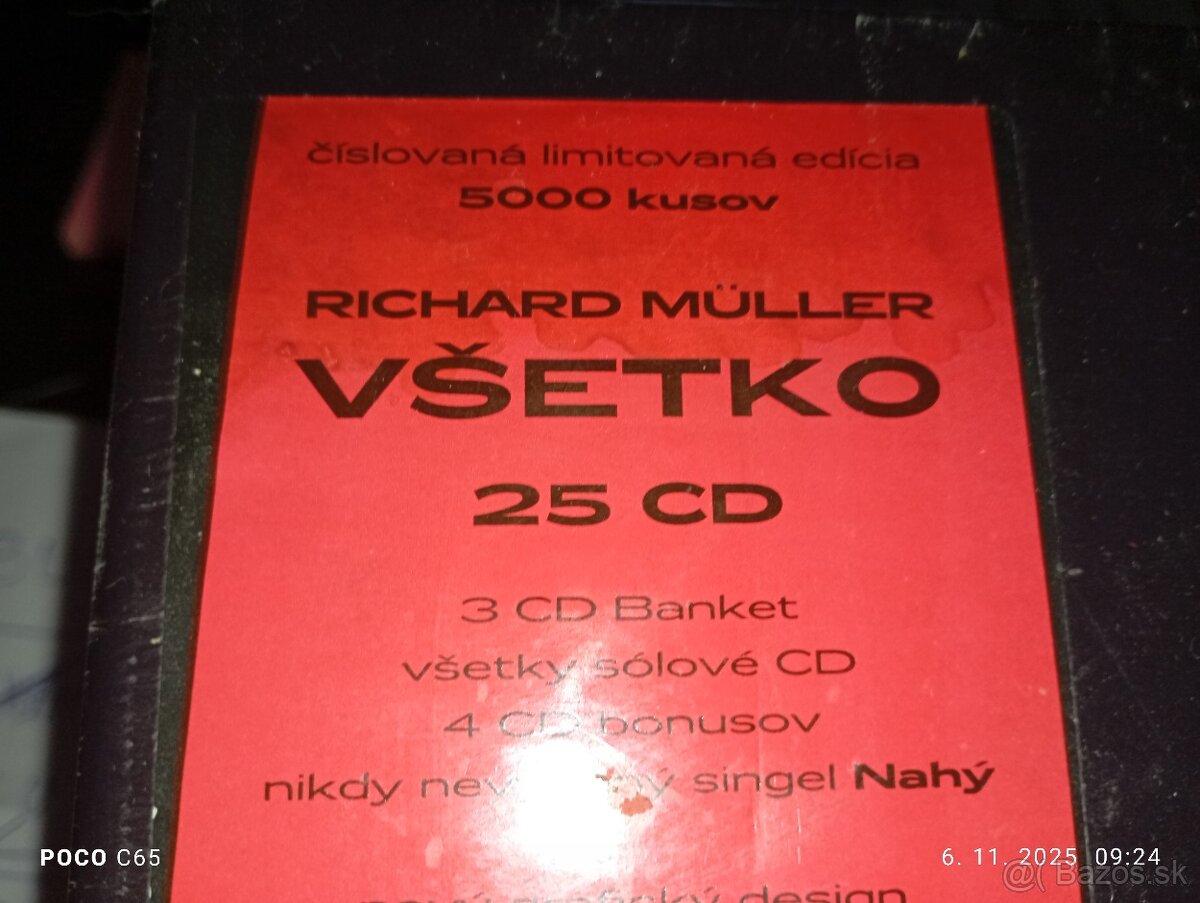 Richard Muller cd 🥊 🥊 Komplet všetko+ Hlasy - Martin | Bazoš.sk