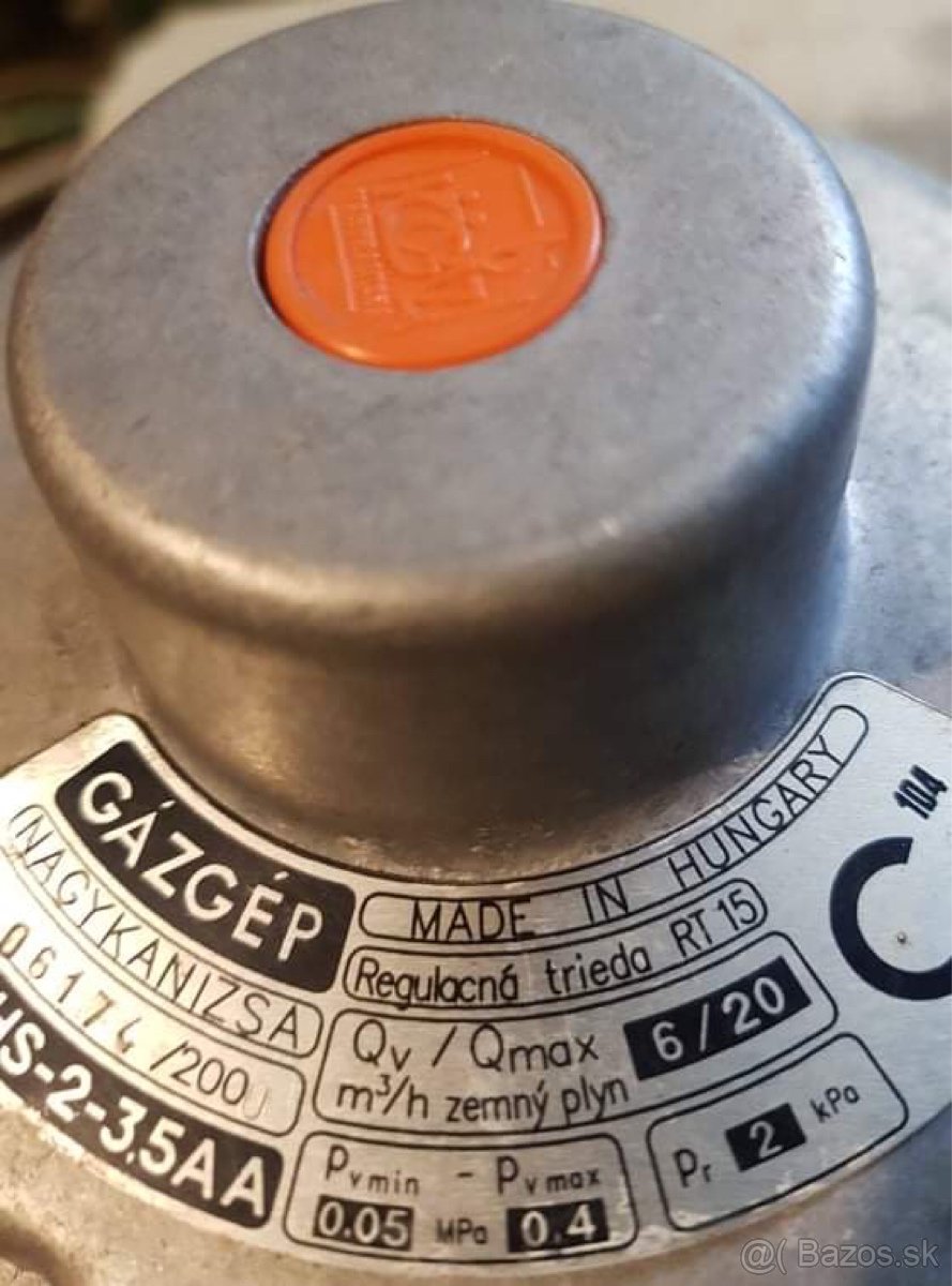 Regulátor na plyn - Nové Zámky | Bazoš.sk