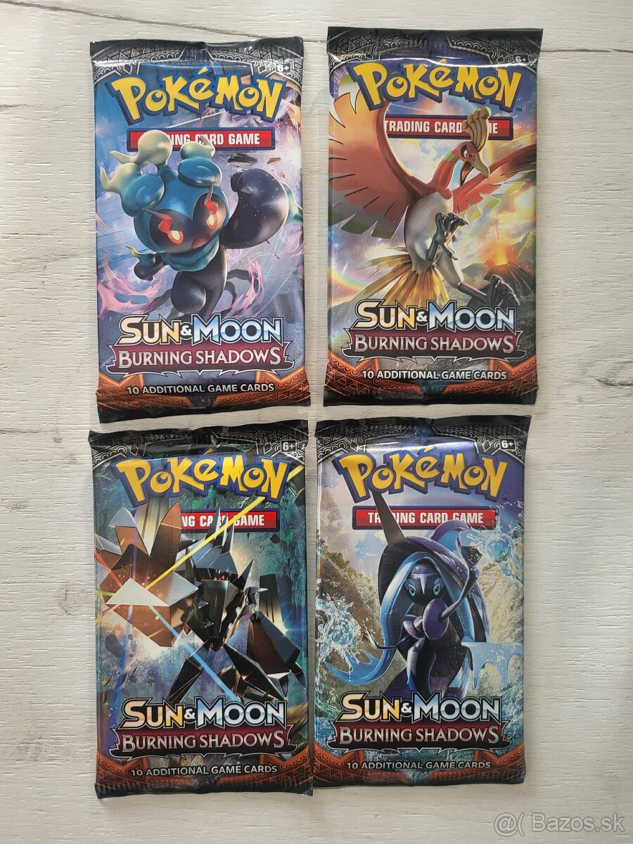 Pokémon-art set SUN &MOON booster - Nové Zámky | Bazoš.sk