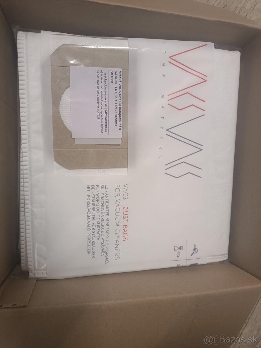 12ks vrecká na Kärcher NT 35/1 - Prievidza | Bazoš.sk