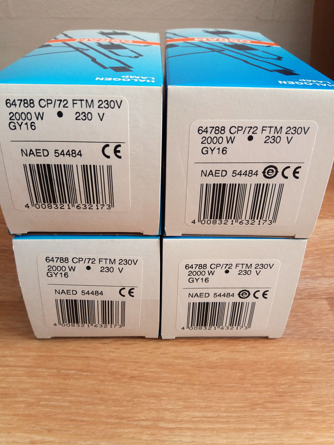 230V/2000W CP/72 GY16 64788 Osram - Česká republika | Bazoš.sk