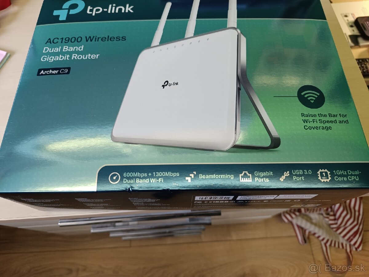 Predám Router tp-link AC1900 Wireless Dual Band Gigabit - Košice | Bazoš.sk