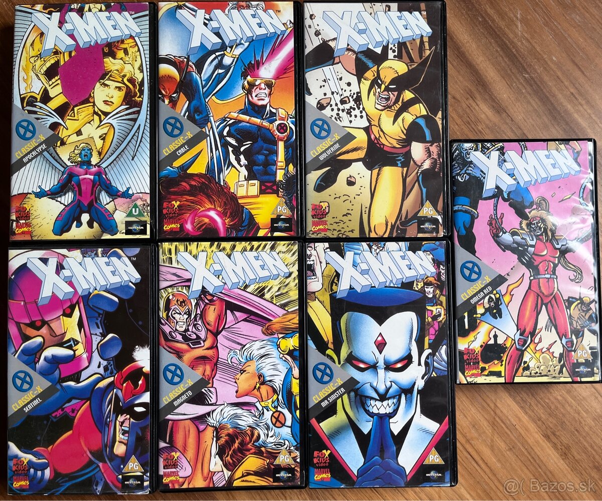 VHS kazety – Fox Kids Videos: X-Men Classic-X - Bratislava | Bazoš.sk