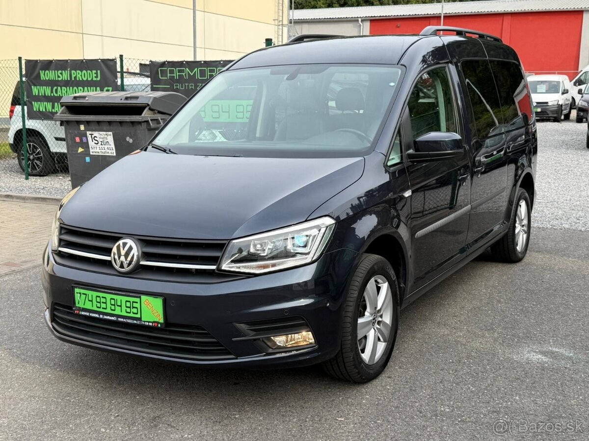 VW CADDY MAXI 1,4 TSI - 7 MÍST, NAVI, AUTOM. PARKOVÁNÍ - Česká ...