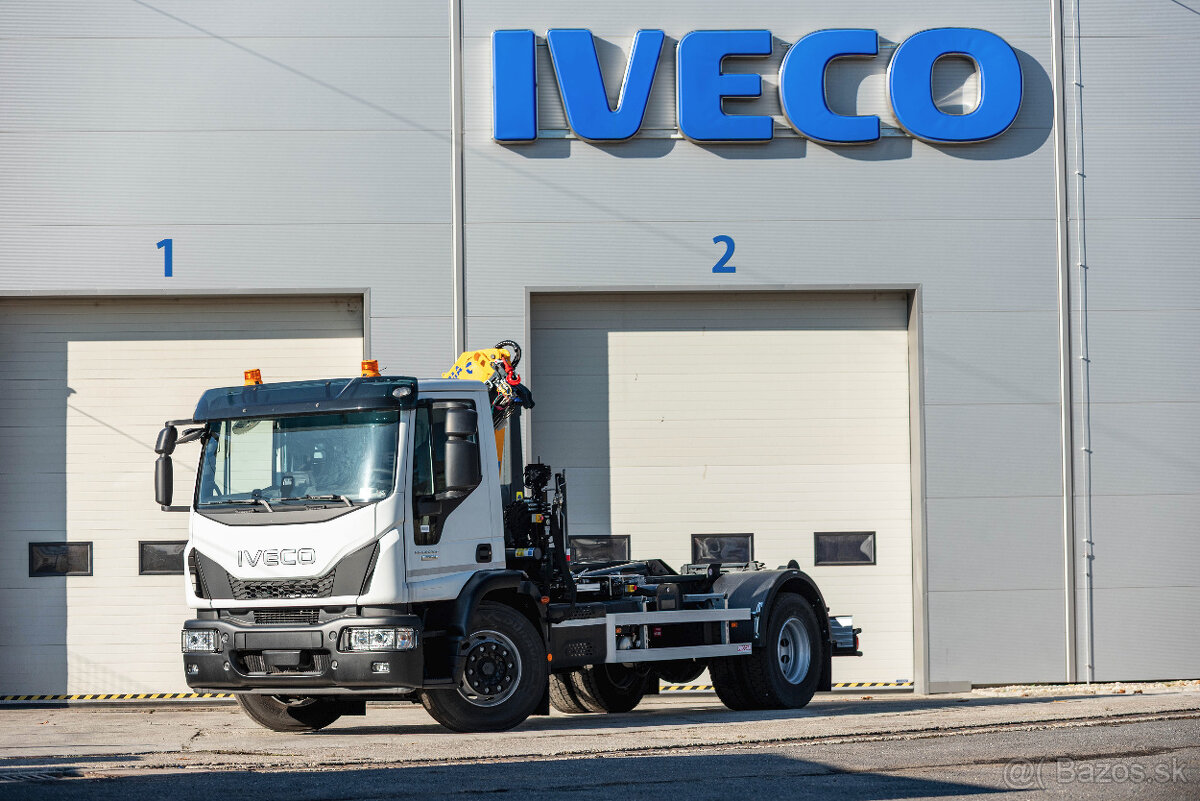IVECO Eurocargo ML180E28 hák. nakladač CSAO + COPMA 78.2 - Zvolen | Bazoš.sk