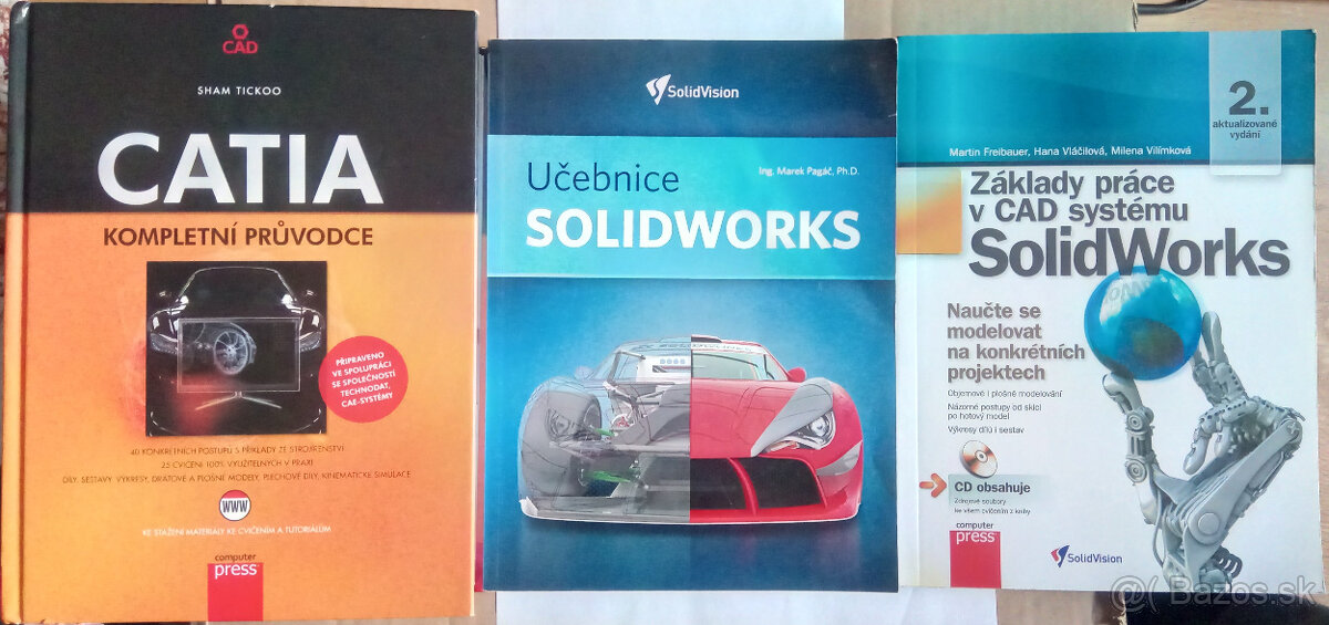 CATIA - SOLIDWORKS - CAD knihy - Košice | Bazoš.sk