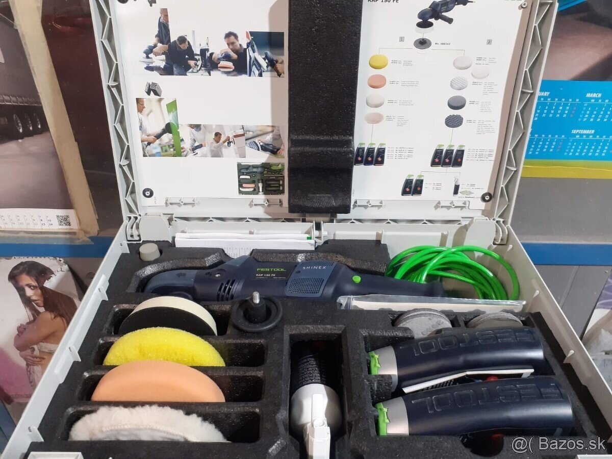 Rotačná leštička Festool Shinex RAP 150-14 FE set - Nitra | Bazoš.sk