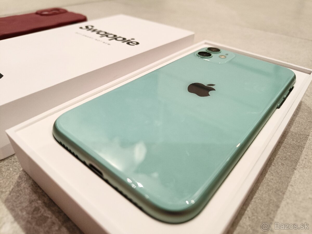 Nová batéria + nové zadné sklo – iPhone 11 64 GB + 2 obaly - Levice ...