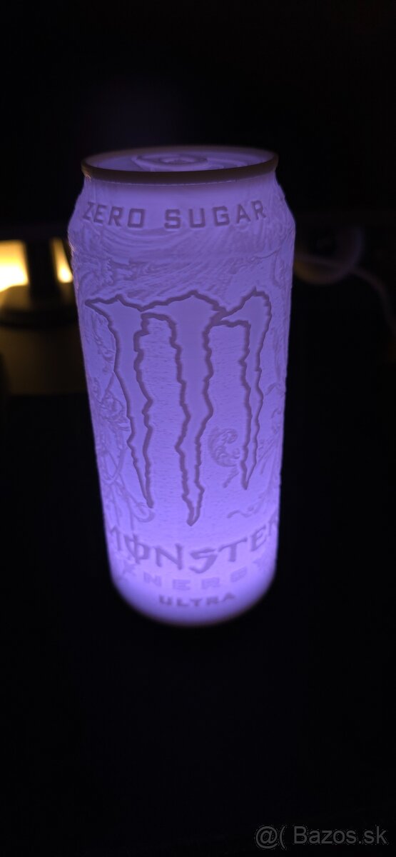 LED lampa – Monster Energy dizajn - Senec | Bazoš.sk