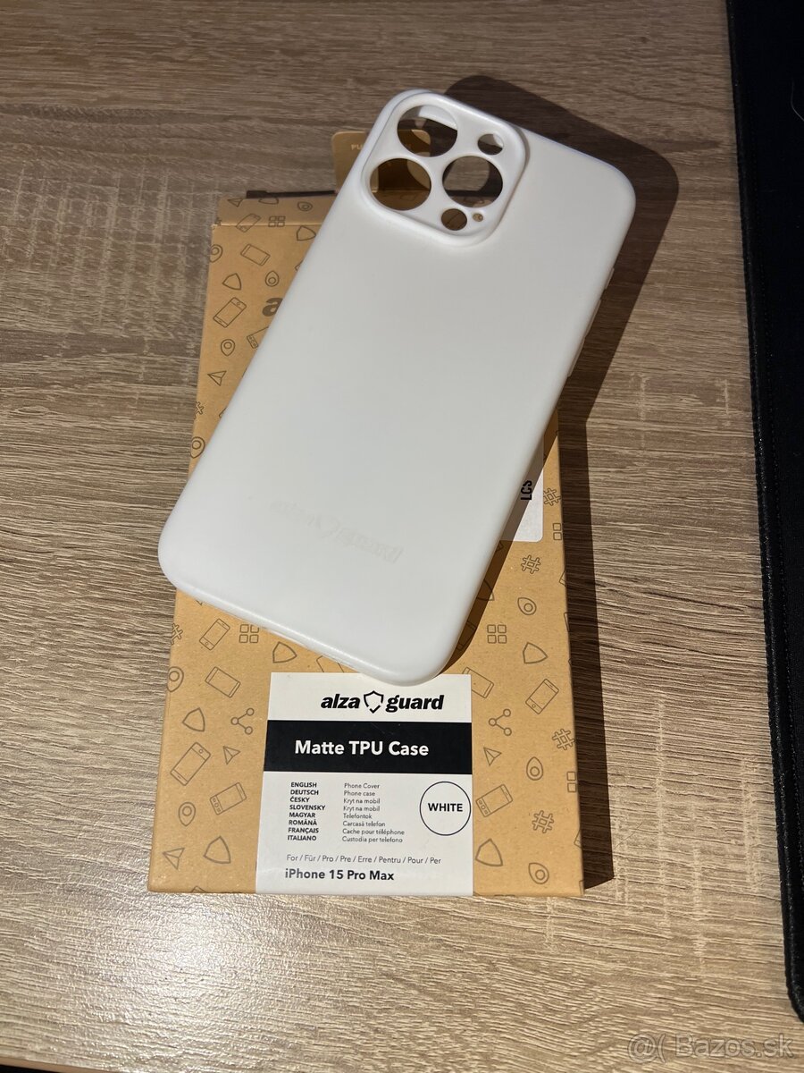 Kryt pre iPhone 15 Pro Max by AlzaGuard - Košice | Bazoš.sk
