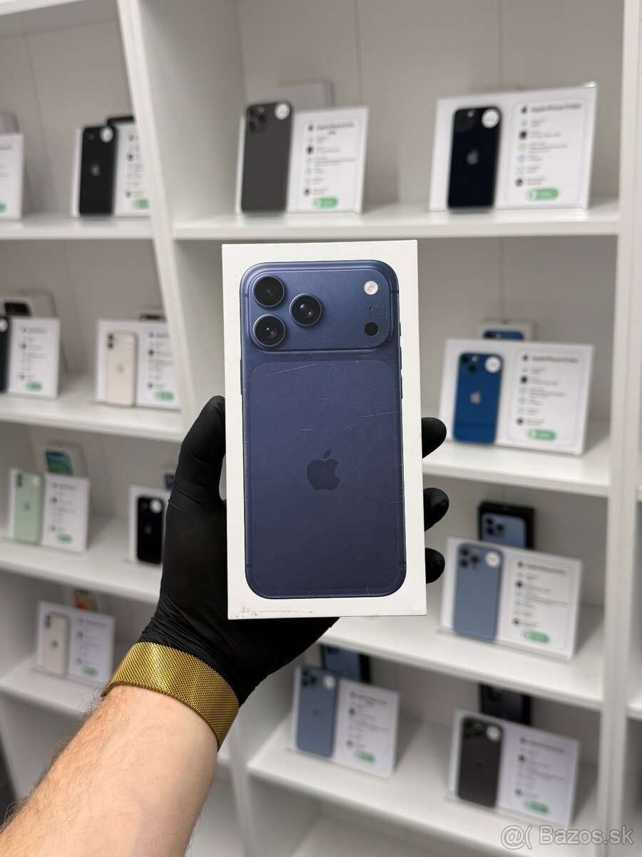 ZÁRUKA 2 ROKY/ NOVÝ Apple iPhone 17 Pro Max 512GB Deep Blue - Prešov ...