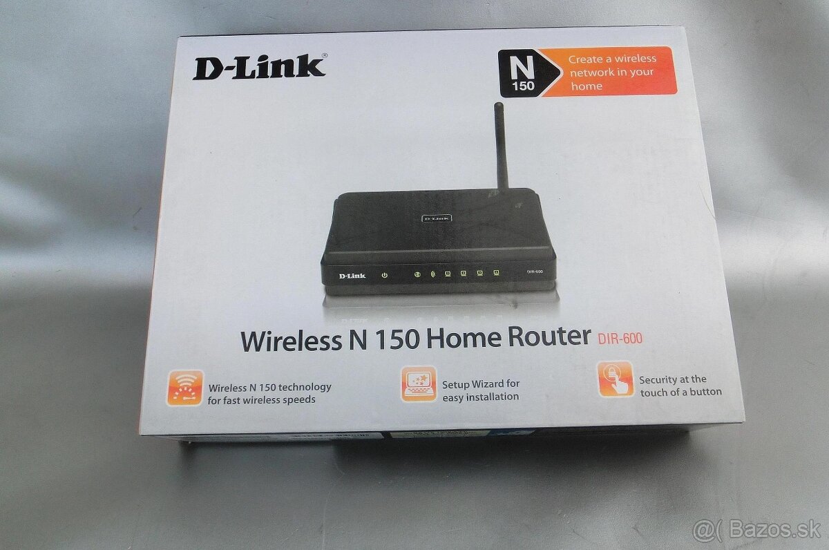 Router D-Link DIR-600 . - Považská Bystrica | Bazoš.sk