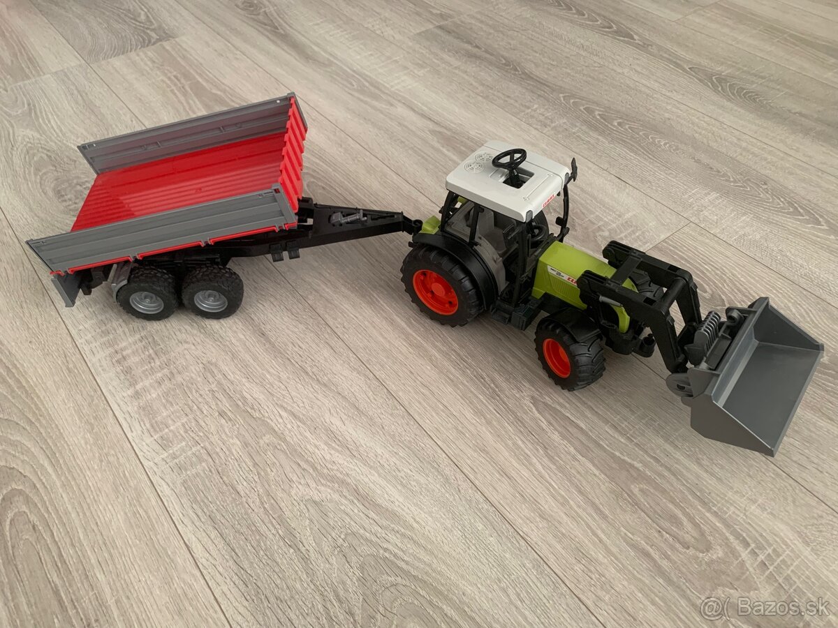 Traktor s prívesom CLAAS NECTIS 267F Bruder - Senec | Bazoš.sk