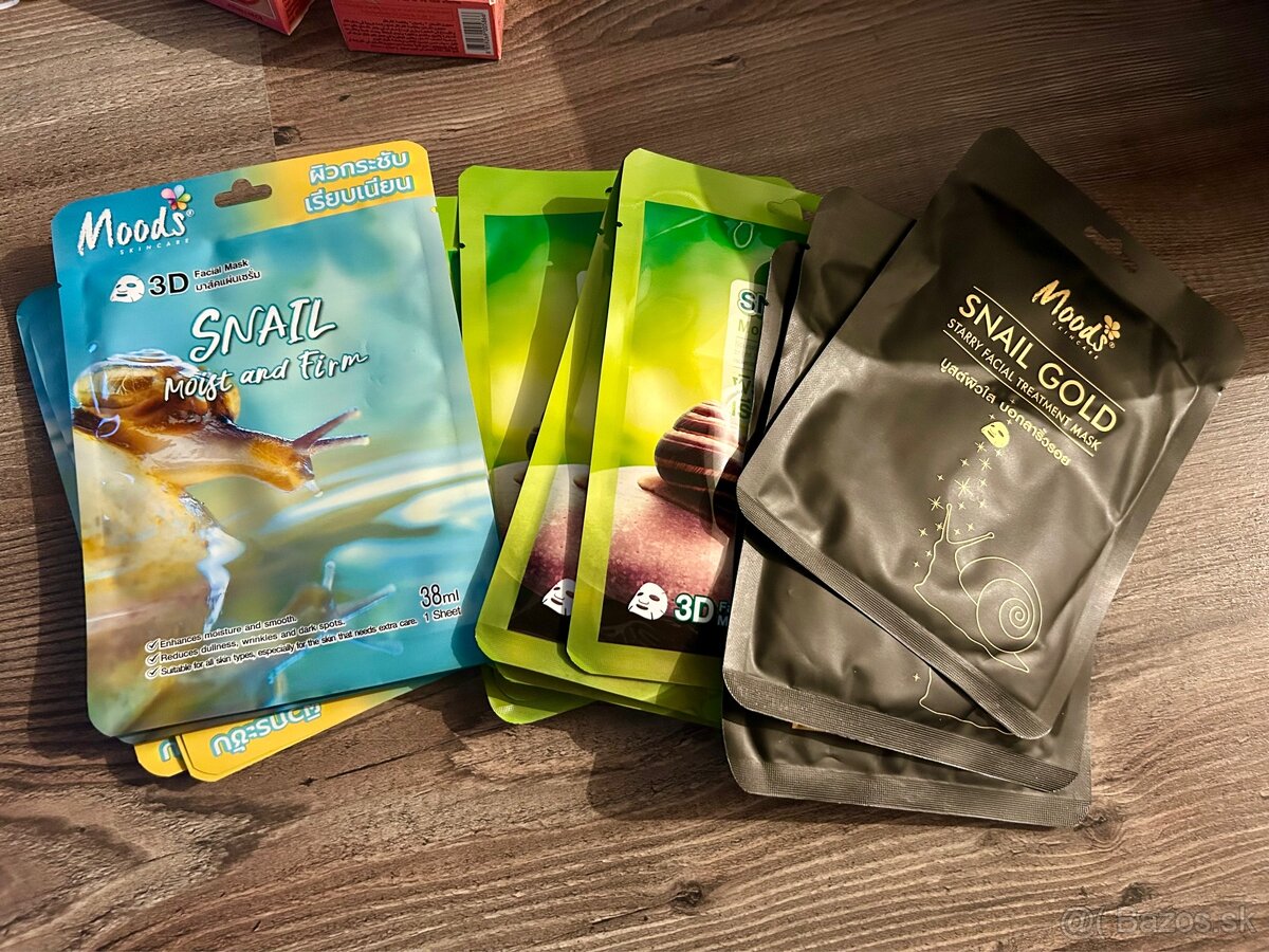 Masky zo slimaka hydratacne - Bratislava | Bazoš.sk