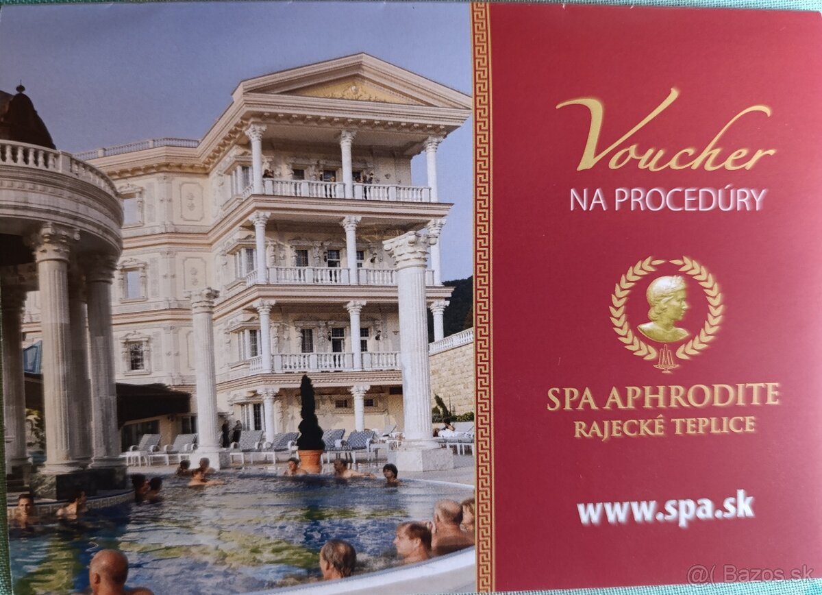 Voucher Spa Aphrodite - Žilina | Bazoš.sk