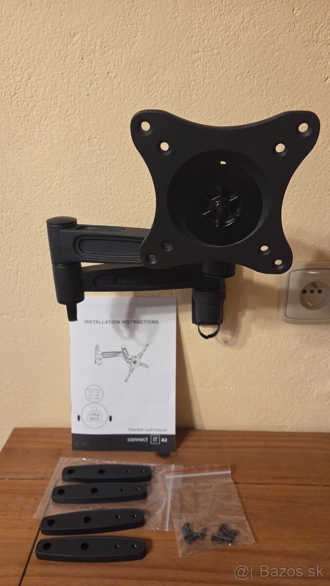 Predám držiak na televízor / monitor na stenu - Krupina | Bazoš.sk