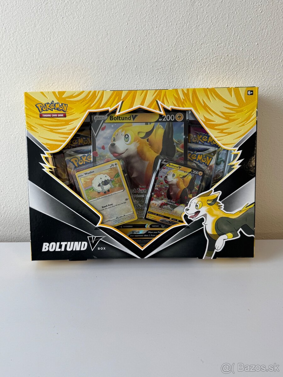 Pokemon Boltund V Box - Košice-okolie | Bazoš.sk