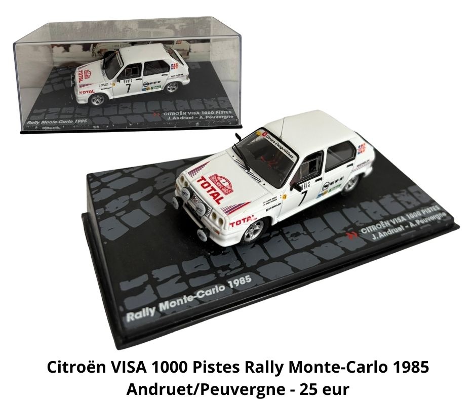 Zberateľské kovové modely Rally v mierke 1:43 ...č.2 - Tvrdošín | Bazoš.sk