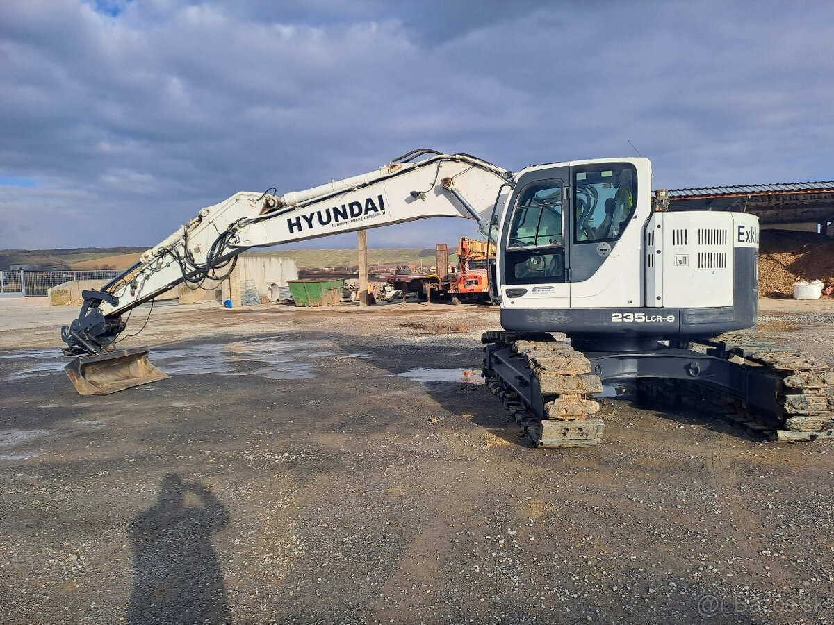 Pásové rýpadlo - pásový bager Hyundai Robex 235 LCR -9 - Rimavská ...