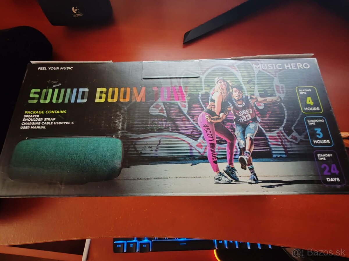 Predám prenosny reprak Sound Boom Music Hero - Lučenec | Bazoš.sk