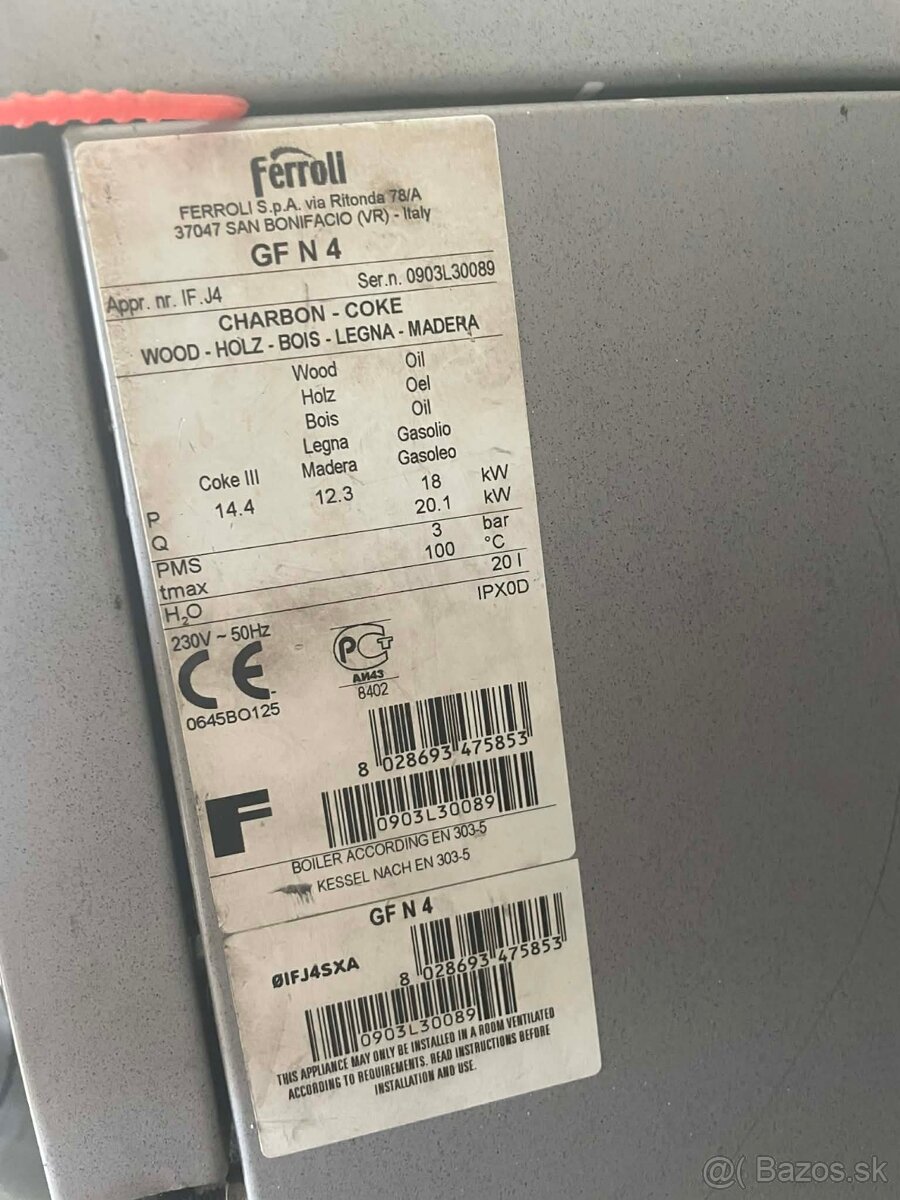 Ferroli pec - Ružomberok | Bazoš.sk