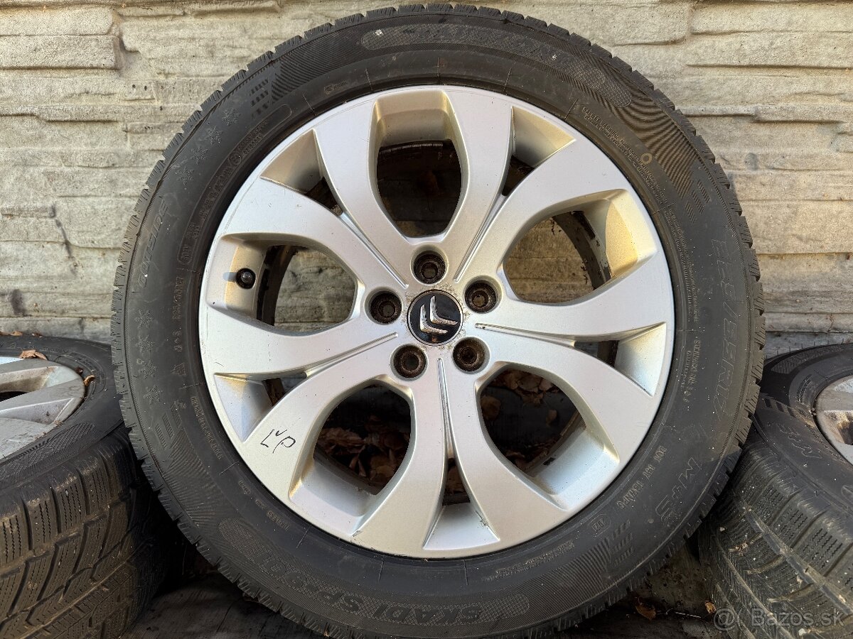 17” kolesá pre C5 lll. obuté zimné pneumatiky. - Pezinok | Bazoš.sk